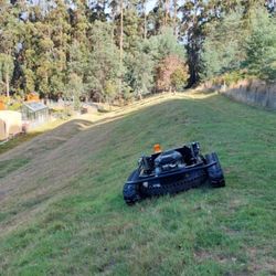 Tank Lawn Mower Tackles Slopes With Easy | WILD IMPORTS